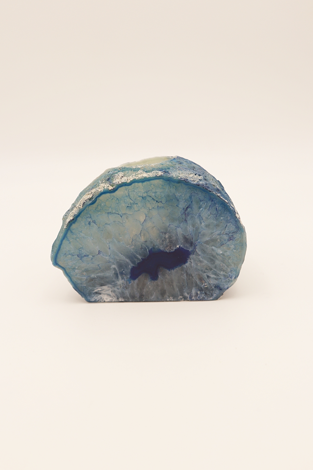 Teelichthalter Blauer Achat - Barbara Raggl